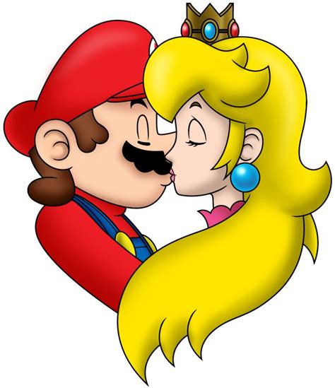 Peachs Only Kiss By Lyndonpatrick Super Mario Art Mario Fan Art