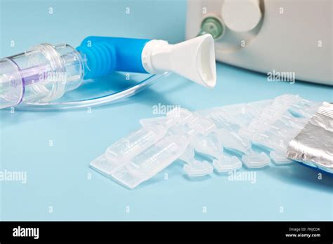 Sterile Albuterol Sulfate Vials With Nebulizer And Mouthpiece Albuterol Is A Common Medication