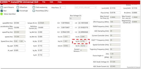 BOOSTXL DRV RS Instaspin Lab When Iq D Current Limit Is Reached The Motor Control