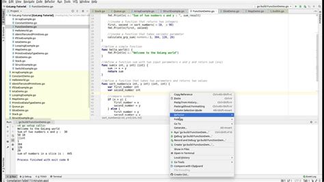 Functions In Golang Youtube