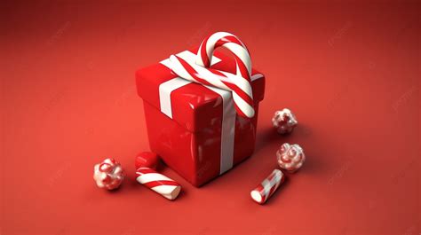 사탕 지팡이 크리스마스 3d 일러스트 로딩 개념 크리스마스와 새해 성탄절 연휴 즐거운 배경 일러스트 및 사진 무료 다운로드