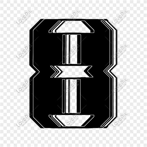 Creative Figure 8 Png Imagepicture Free Download 401019745