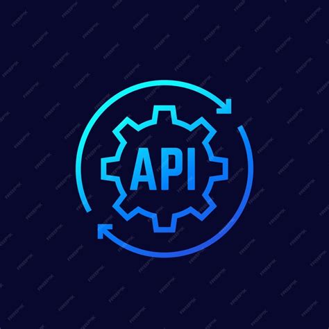 Premium Vector Api Technology Icon For Apps And Web