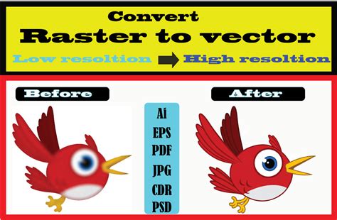 i will do vector tracing redraw or convert logo image text to vector