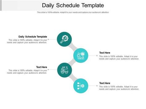Editable Daily Schedule Template Ppt Powerpoint Presentation Daily Agenda Slide Template