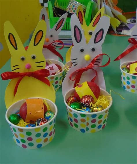 5ο ΝΗΠΙΑΓΩΓΕΙΟ ΚΑΛΑΜΑΤΑΣ ΠΑΣΧΑΛΙΝΑ ΚΑΛΑΘΙΑ In 2025 Easter Bunny Crafts Easter Crafts 1st