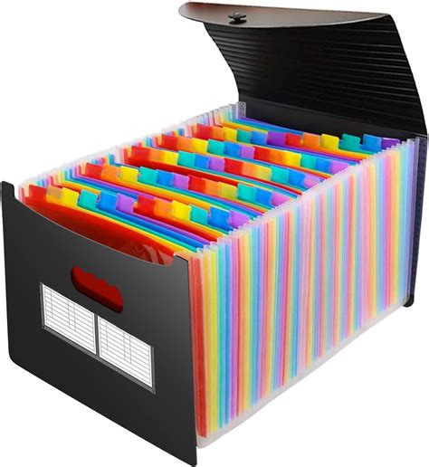 Organizador De Arquivos Accordian Pasta De Arquivo Expansível 60