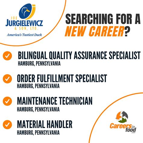 Foodjobs Hiring Qualityassurance Jobs