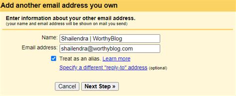Send Emails With A Custom Domain In FREE GMAIL In 5 Min WorthyBlog