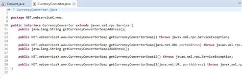 Eclipse Java Jax Rpc Web Service Import Generates An Interface Instead