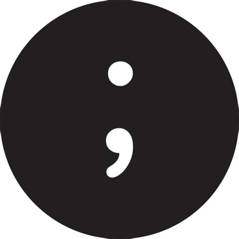 Semicolon Free Education Icons