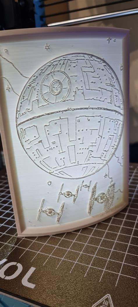 Archivo Stl Lithophane Star Wars・plan De Impresión En 3d Para Descargar