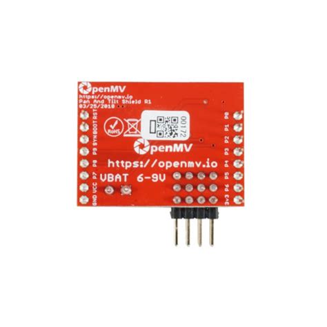 OpenMV Pan And Tilt Shield Micro Robotics