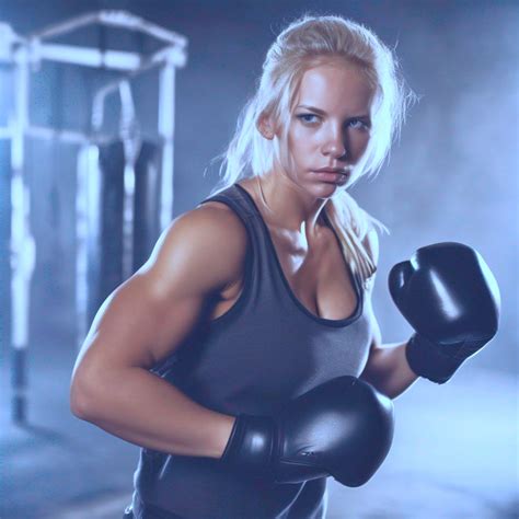 Blonde Female Fighter By Erikjan On Deviantart