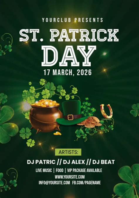St Patrick Templat Postermywall