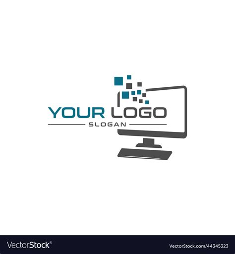 Computer Logo Design Free Computer Network Logo Design Monitor