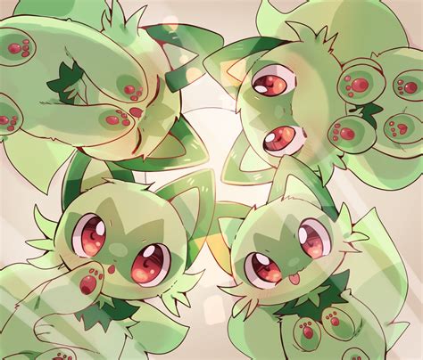 Sprigatito Pokemon Drawn By Yupo0322 Danbooru