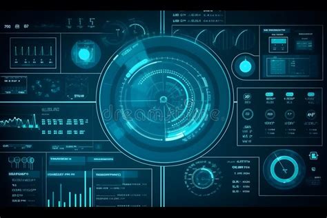 Stock Market Trading Graph And Candlestick Chart On Screen Monitor For