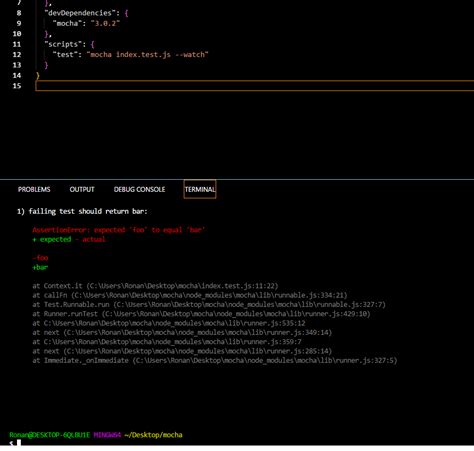 Failing Tests No Longer Produce Stack Traces With Clickable File Links