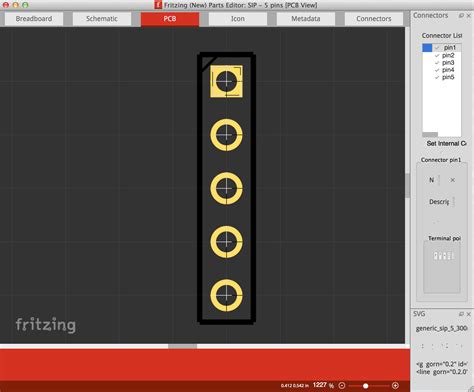 Making A Part In Fritzing 087b Jacob Fenwick