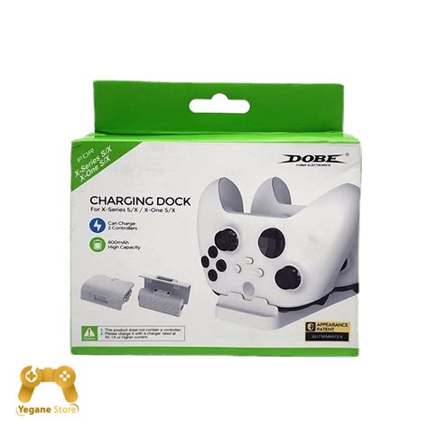 استند شارژ بهمراه باطری قابل شارژ دسته ایکس باکس سری اس ایکس رنگ سفید