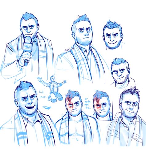 Figuring Out How To Draw Some Wrestlers Pivots Sketchbook