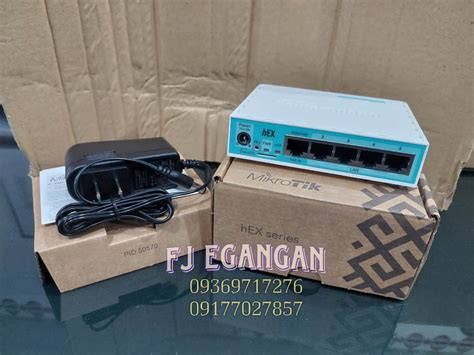Mikrotik Rb750 Hex Gr3 5 Port Gigabit Soho Router Mikrotik Hex Rb750gr3 Computers And Tech
