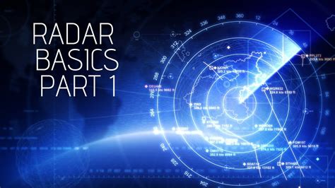 Radar Basics Part 1 YouTube