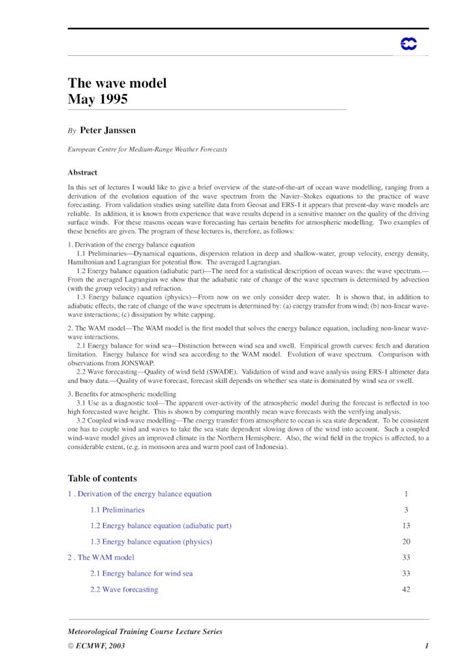 PDF Wave Model Theory DOKUMEN TIPS