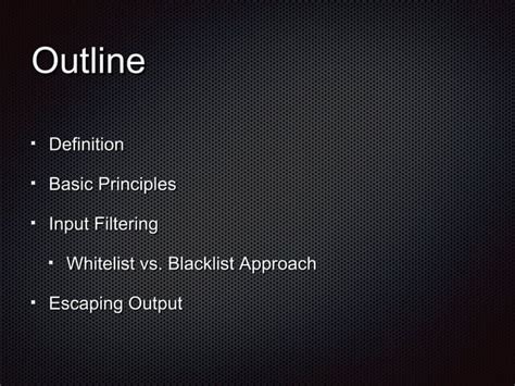 Securing Php Applications Ppt