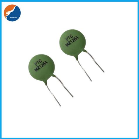 Silicone Coated 10mm Positive Temperature Coefficient Resistor Mz126a
