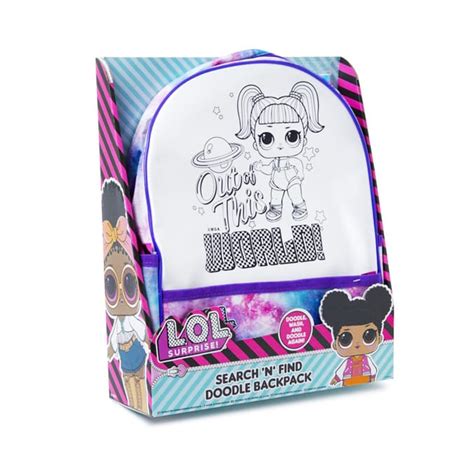 Lol Surprise Search N Find Doodle Backpack Home Bargains