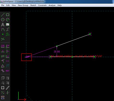 angle constraint can not work · issue 1039 · solvespace solvespace · github