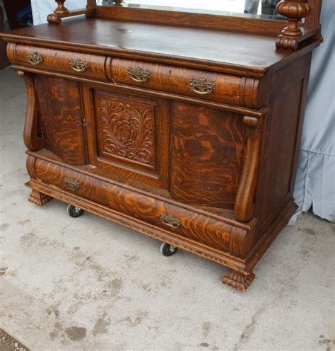 Vintage Sideboard Buffet Cabinet At Callum Ardill Blog