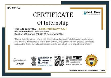 Kavyasri Chimmiri On Linkedin I Am Excited To Share I Had Successfully Completed 4week