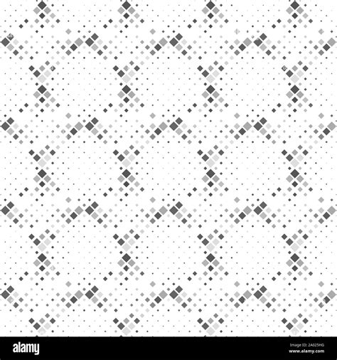Seamless Geometrical Monochrome Square Pattern Background Abstract