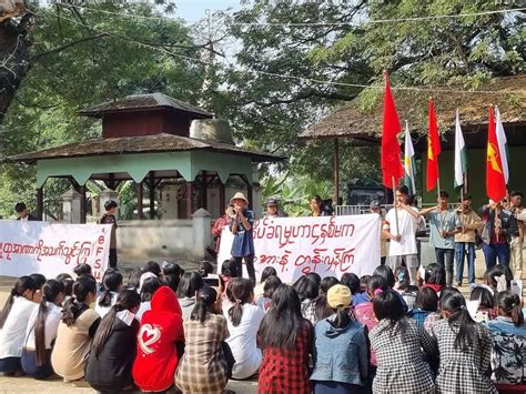 စစ်အာဏာသိမ်း ၄ နှစ်ပြည့် ဝက်လက်မြို့နယ်မှာ သပိတ်ပြုလုပ်