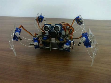 Quattro 4 Legs Arduino Powered Spider Arduino Walking Robot Scara