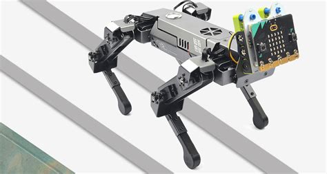 Elecfreaks Micro Bit Xgo Quadruped Robot Kit Eu Robotshop