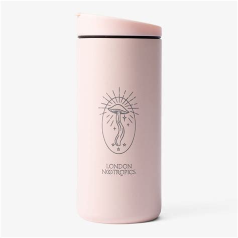 Miir X London Nootropics Coffee Travel Cup Pink