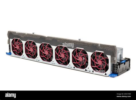 Six Fan Cage Assembly Backplane Board Computer Hard Drive Components