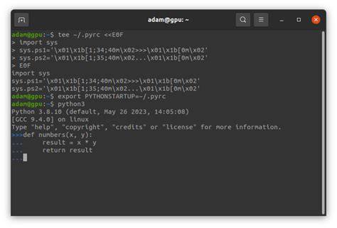 使用 Python Repl 的 9 个技巧 Picockpit 使用 Python Repl 的 9 个技巧 Picockpit