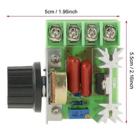 2000w 220v Thyristor High Power Electronic Regulator Speed Controller Scr Voltage Regulator