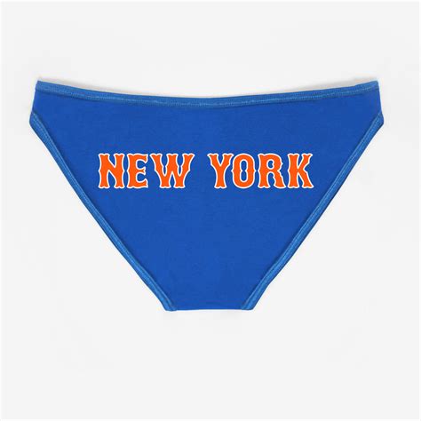New York Blue And Orange Panties Rally Panties
