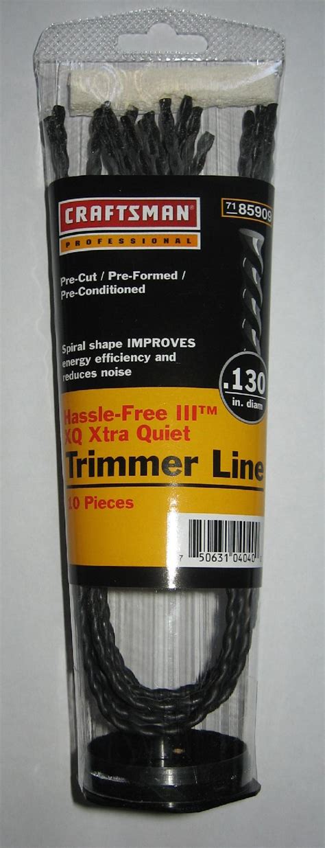 Craftsman 85909 Hassle Free Trimmer Line