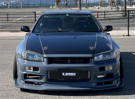 Uras Super Wide Aero System Body Kit For Nissan Skyline R34 2dr