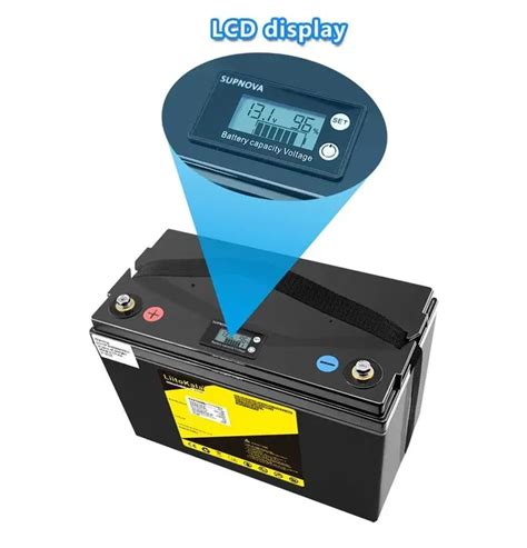 Купить LiFePO4 аккумулятор Liitokala 100Ah LCD (литий-железо-фосфат) 12 ...