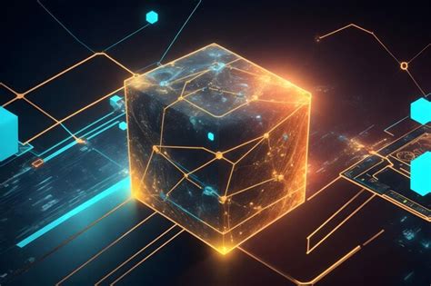 Premium Ai Image Abstract Digital Connections With Data And