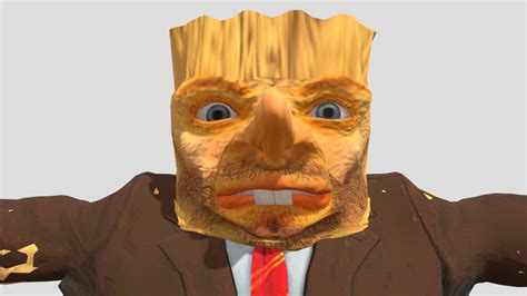 Sponge Bob Square Pants Realistic Suit Version Download Free 3d Model By Autistic Badass With
