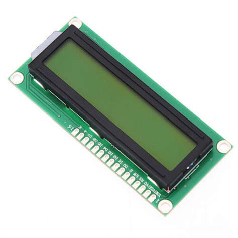 LCD1602 Yellow Backlight Display H E Electronics